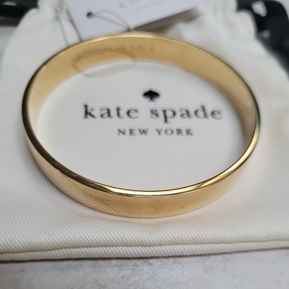 kate spade | Jewelry | Kate Spade Gold Bangle As Good As Gold | Poshmark